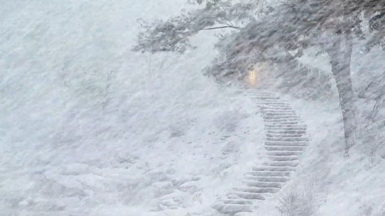 Heavy Blizzard & Wind Sounds for Sleeping | Howling Winds & Blizzard ...