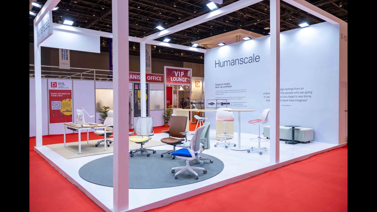 Humanscale at Orgatec India 2025 - YouTube