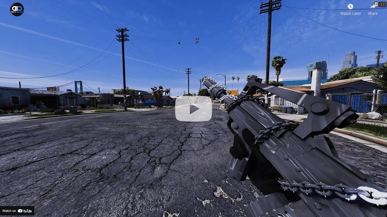 FiveM 1of1 Gun Custom GROZA SPIKESHINE | Rare FiveM Weapon Mod | Custom ...