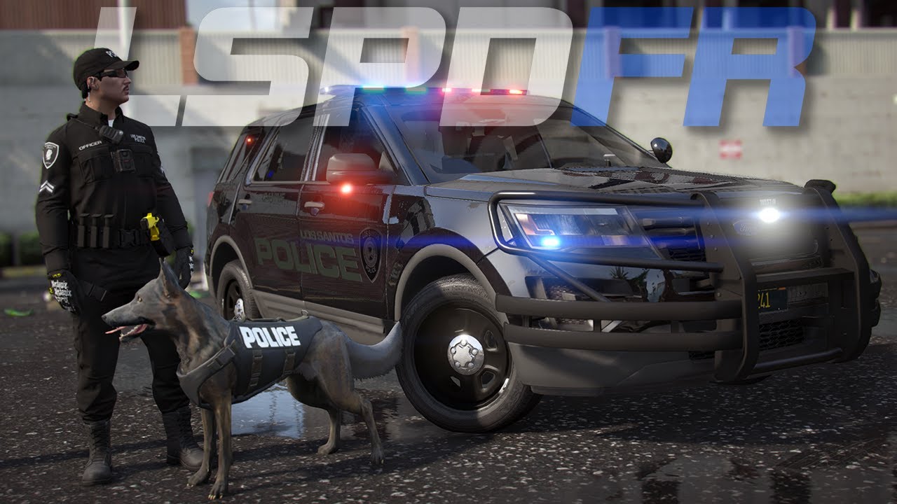 🔴LIVE - Los Santos Police K9 Unit Patrol! - GTA 5 LSPDFR - YouTube