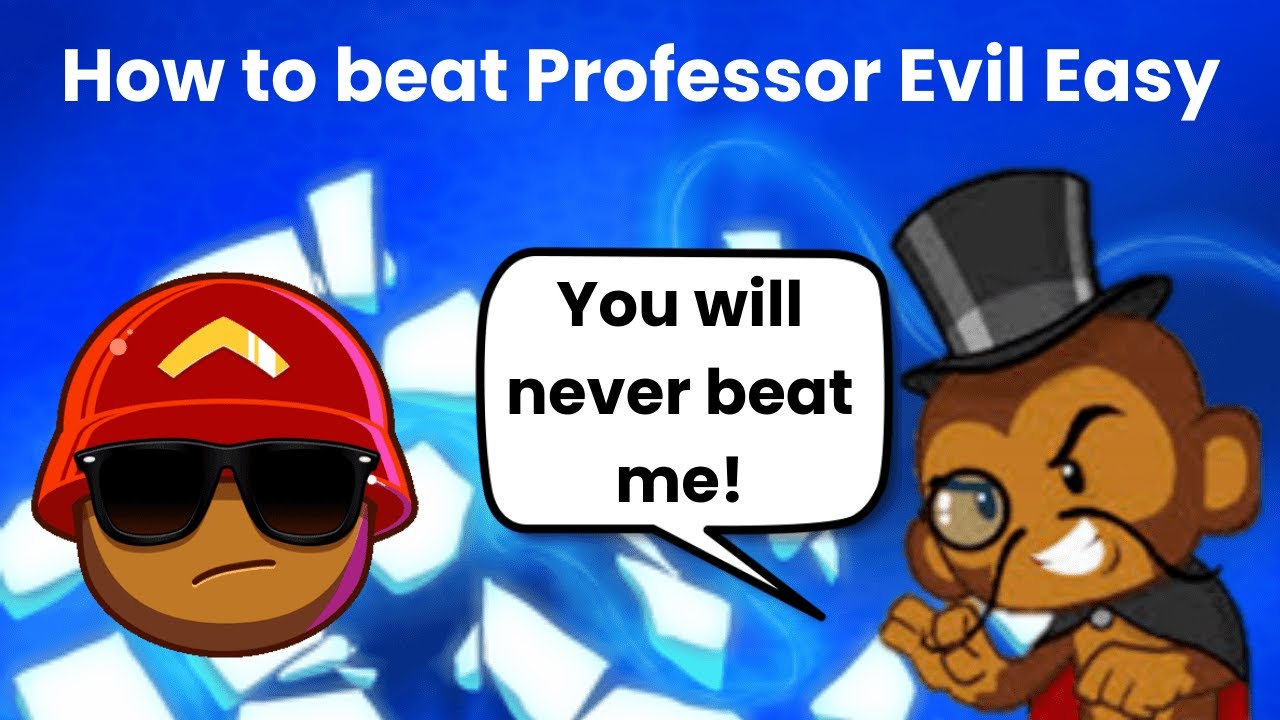 How to beat Professor Evil Easy - YouTube