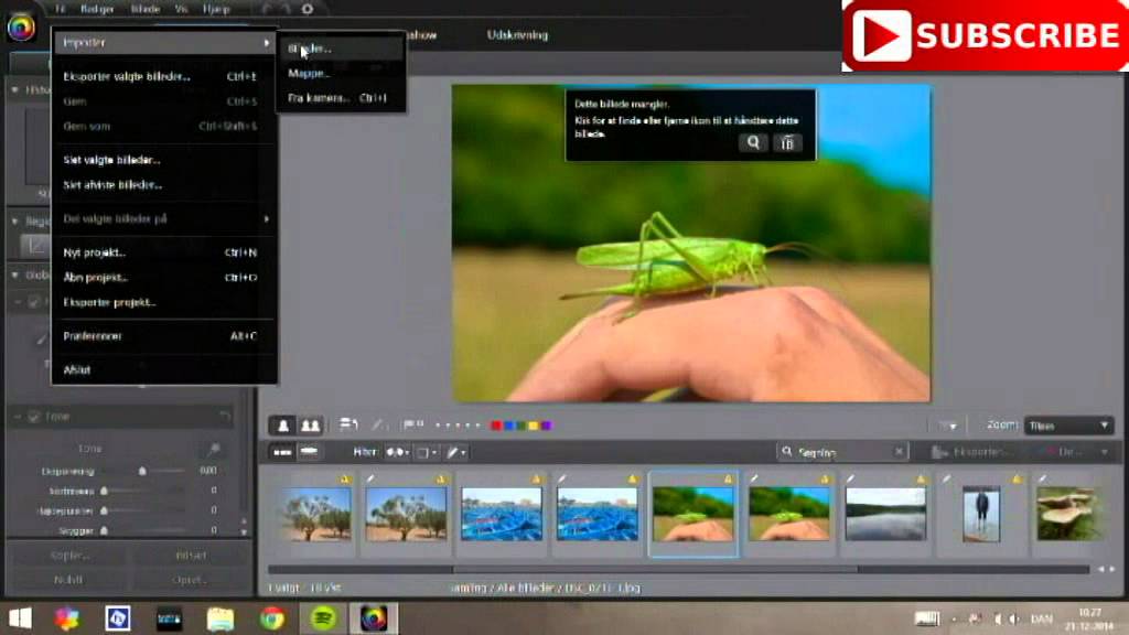 ! Tips and Tricks ! How To Put A Photo In Photodirector 3. - YouTube