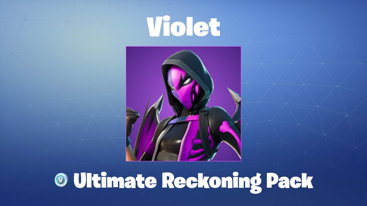 Violet | Fortnite Outfit/Skin - YouTube