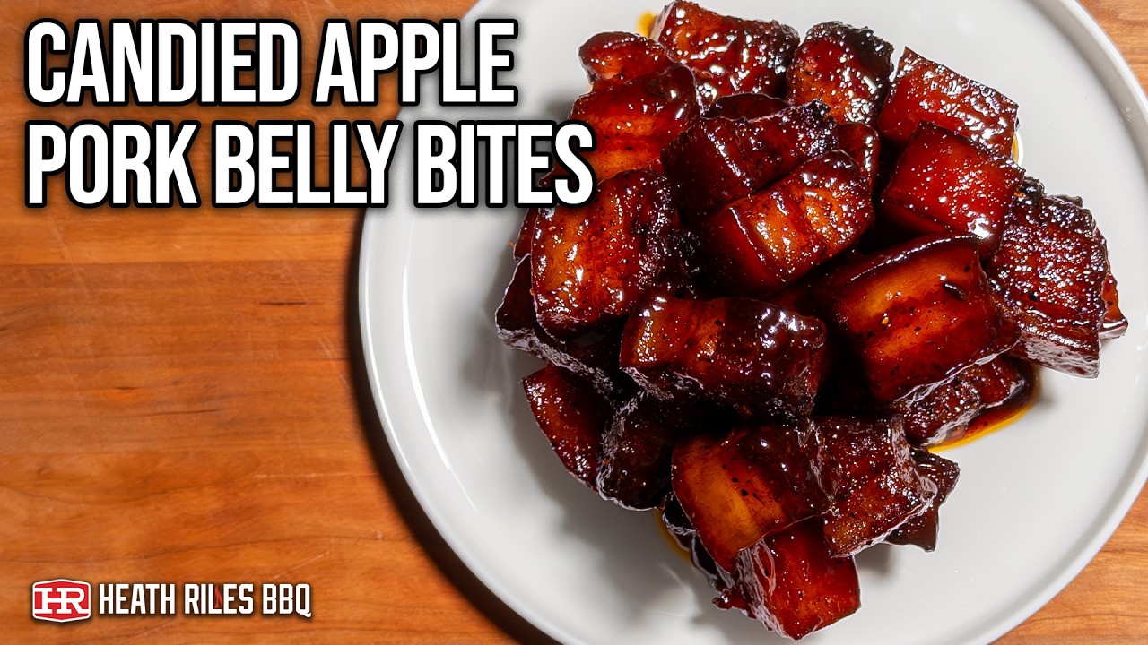 The Ultimate Candied Apple Pork Belly Burnt Ends on the Recteq Pellet ...