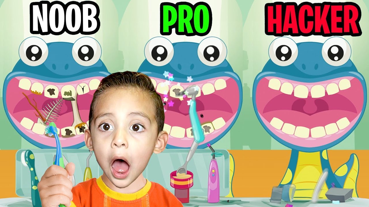 SOY UN DENTISTA DE DINOSAURIOS | NOOB vs PRO vs HACKER en Jurassic ...