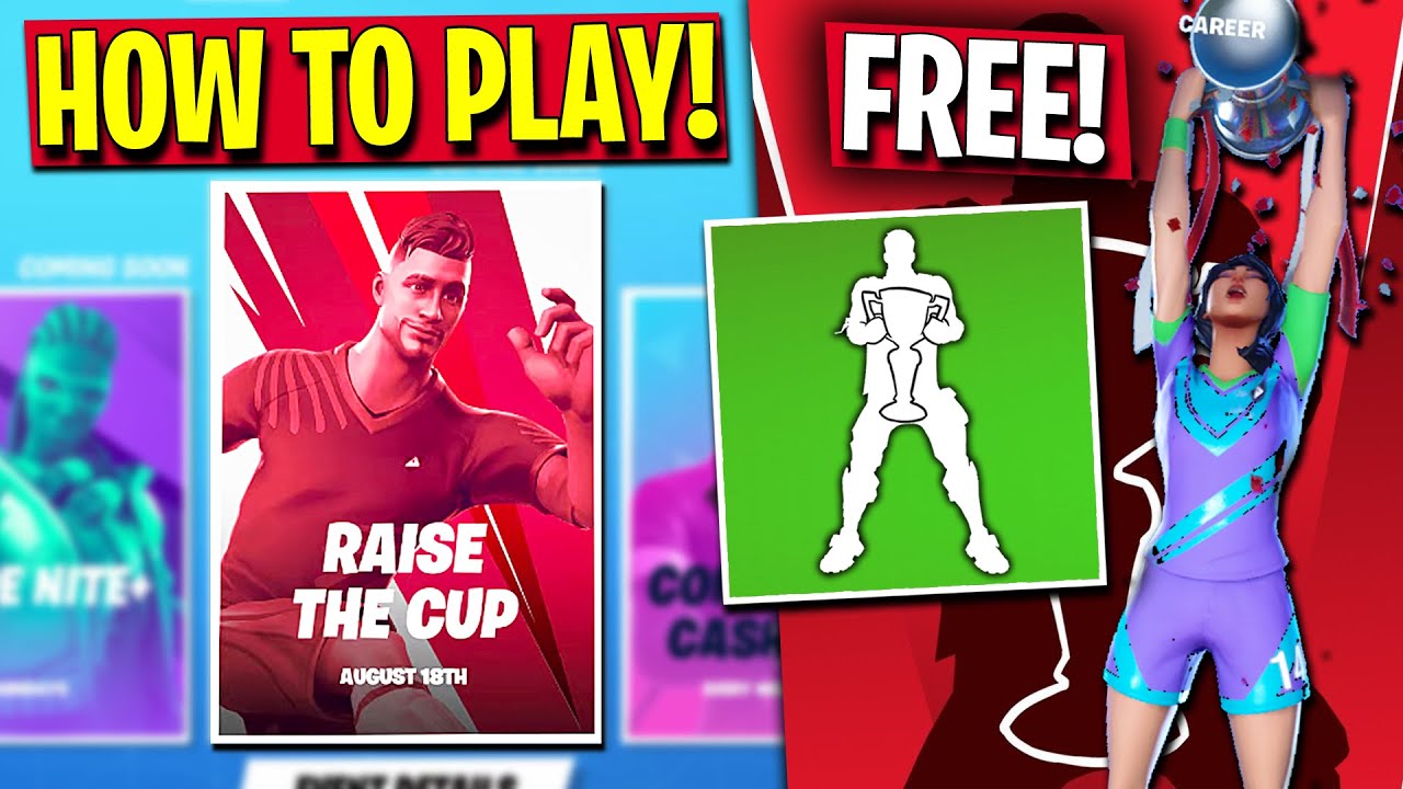 How to UNLOCK Free Raise the Cup Emote!.. (Fortnite Raise The Cup ...