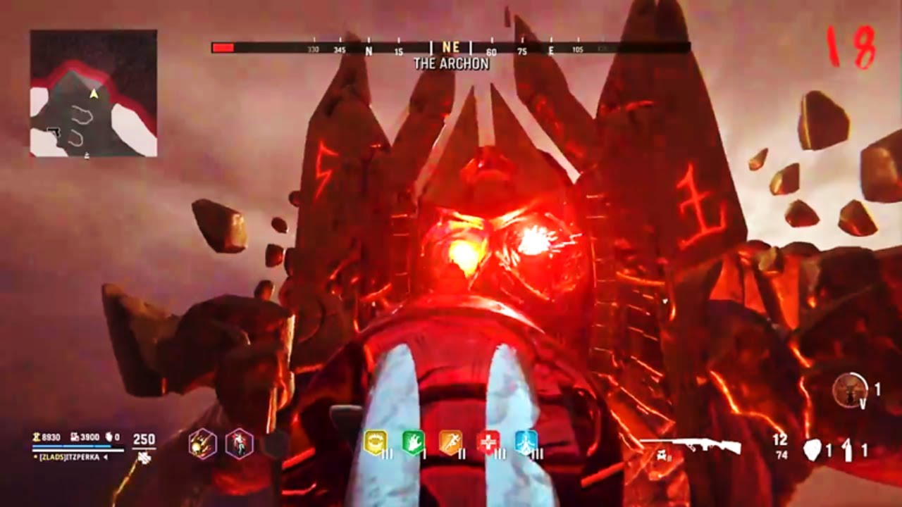 The Archon Easter Egg Ending Kortifex Boss Fight! (Vanguard Zombies ...