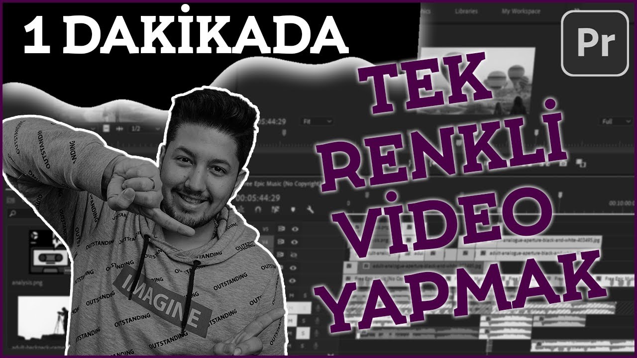 Tek Renkli Video Nasıl Yapılır? | 0'dan 100'e Premiere Pro Dersleri #20 - YouTube