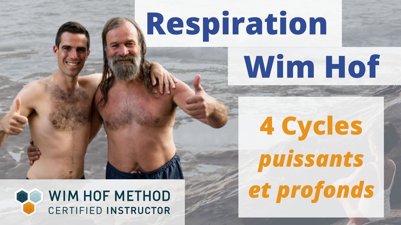 Respiration Wim Hof en Français - Guidée sur 4 Cycles Intermédiaire ...