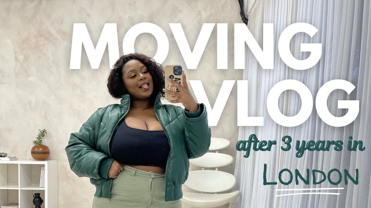London Moving Vlog | Leaving after 3 years, packing, working 9-5 ...