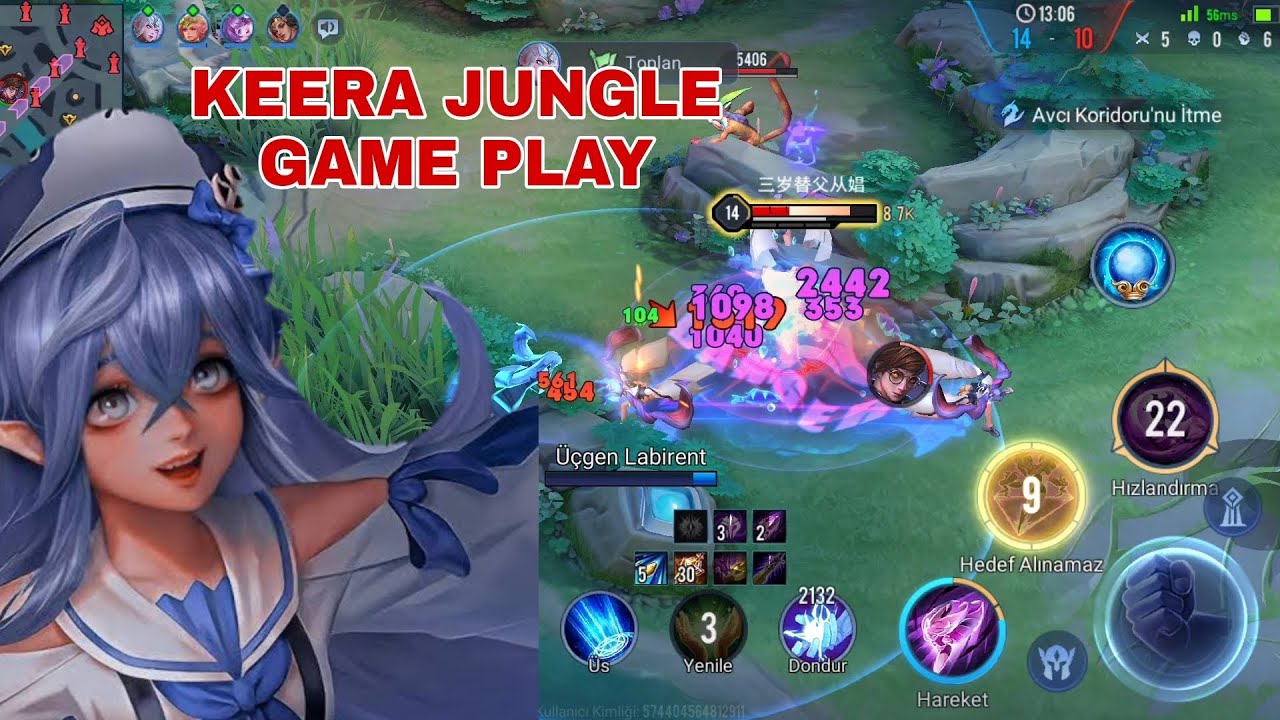KEERA JUNGLE GAME PLAY AMA LOSS OLANINDAN - YouTube