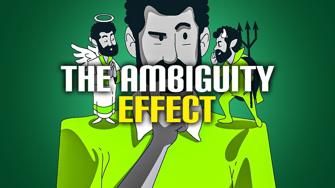 What is the Ambiguity Effect? - YouTube
