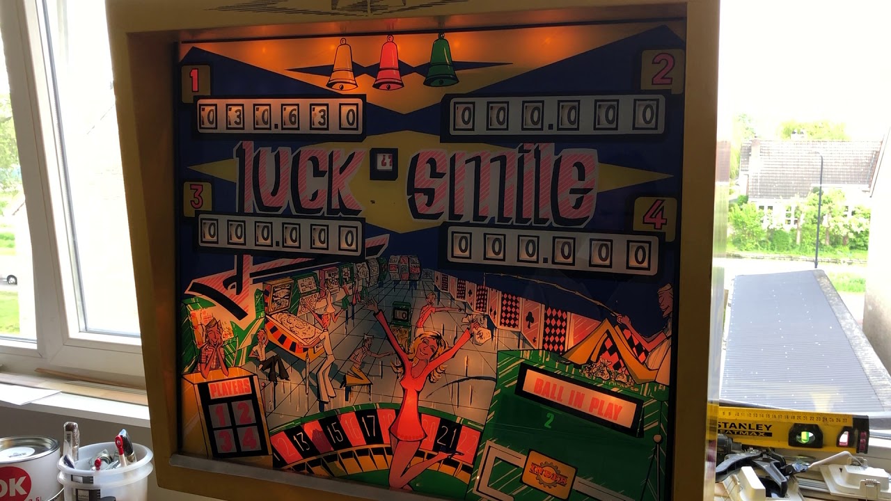 Inder Luck Smile Pinball machine - YouTube