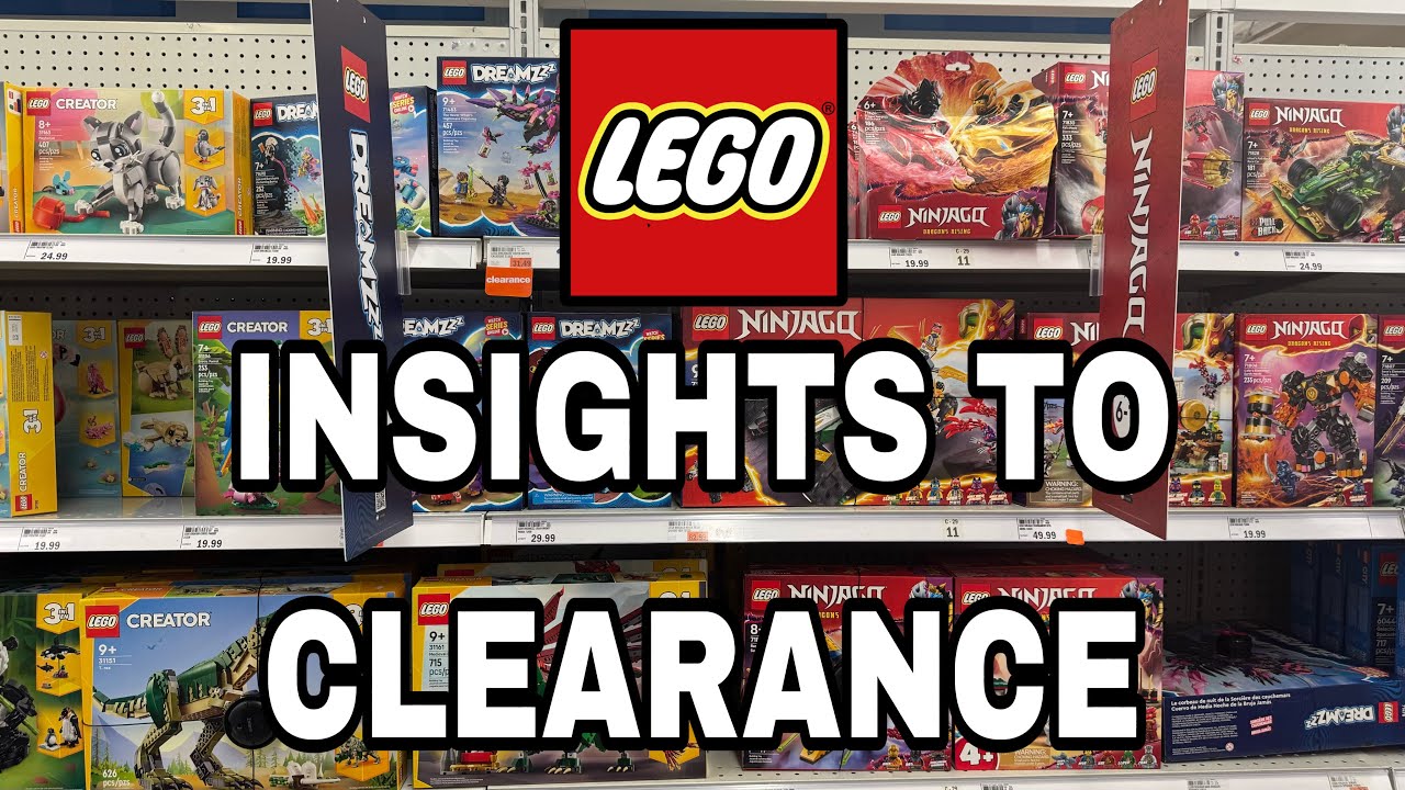 The SECRETS to Lego Clearance Shopping | Member Wednesday! - YouTube