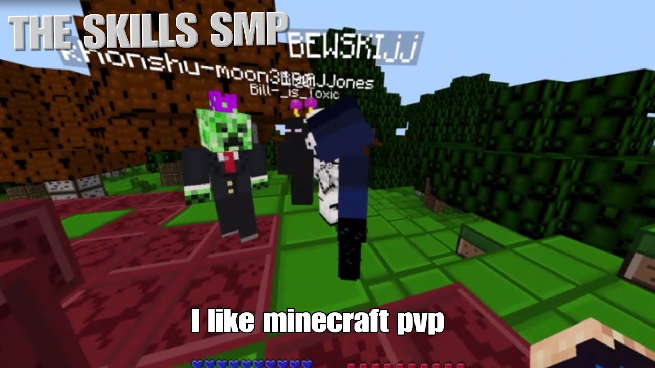 New Server, Same task..Becoming the Strongest. Day 1 of the Skills SMP ...