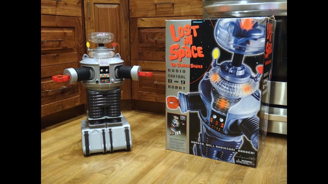 Lost in Space Radio Control Robot B-9 - YouTube
