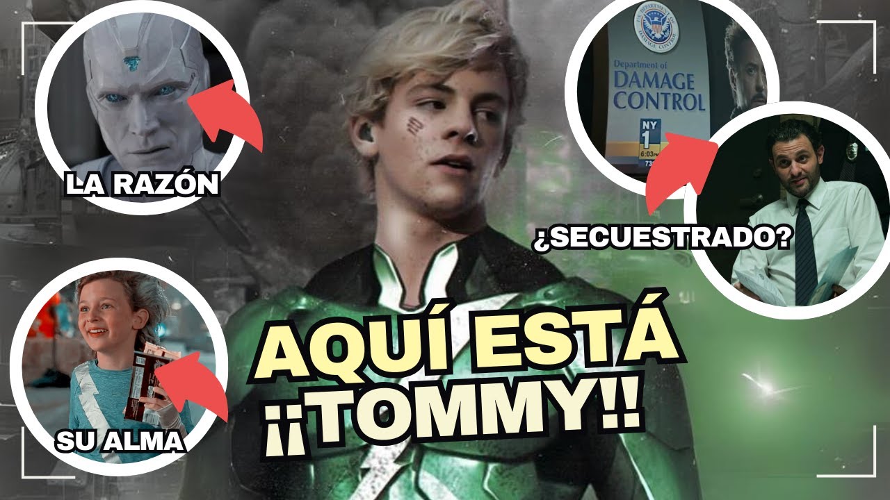REVELADO: Aquí está Tommy Maximoff | Vision Quest | Origen e historia ...