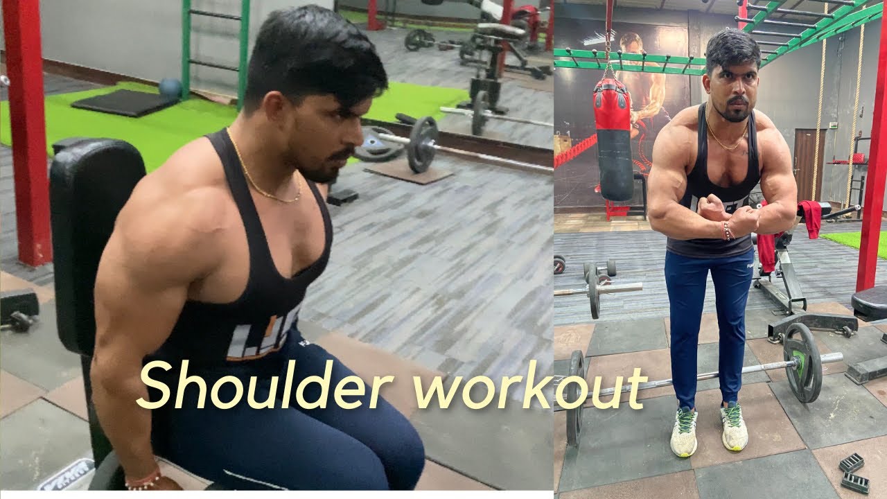 Best shoulder workout at gym | beginners shoulder workout - YouTube