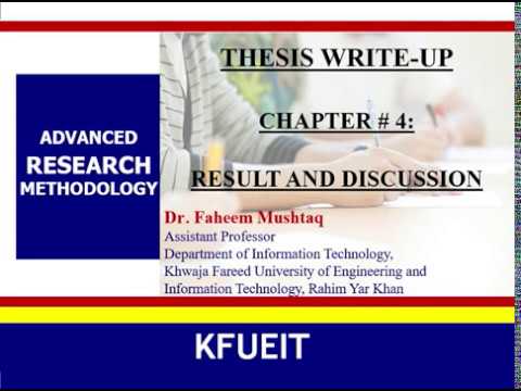 Chapter 4: Results and Discussion - Thesis Write-Up Skills - YouTube