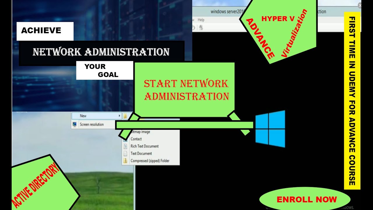 WINDOWS SERVER 2022 NETWORK AND SYSTEM ADMINISTRATION FULL COURSE - YouTube