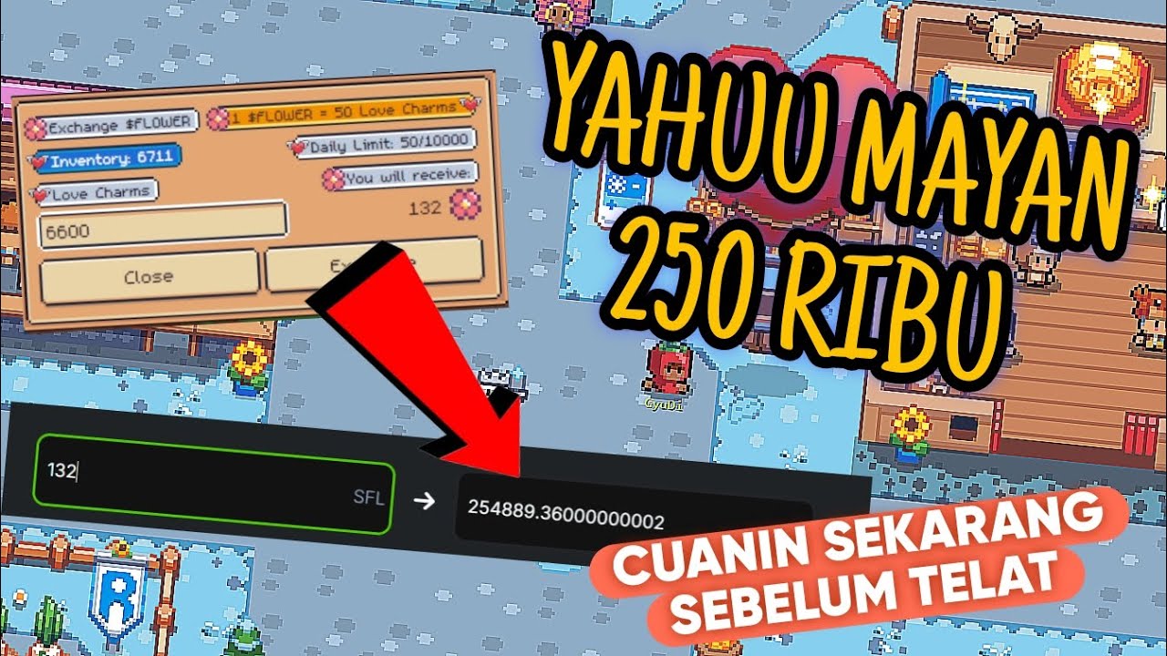 CARA CONVERT LOVE CHARM KE TOKEN FLOWER - GAME PENGHASIL UANG ANDROID JUGA BISA SUNFLOWER LAND ...