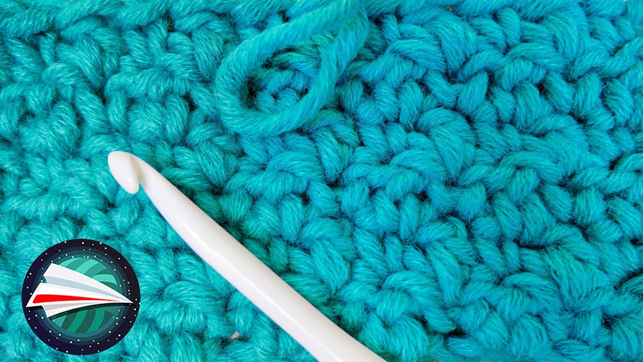 Podstawy Szydełkowania | Wzór ze słupków i półsłupków | Szydełkowanie ...