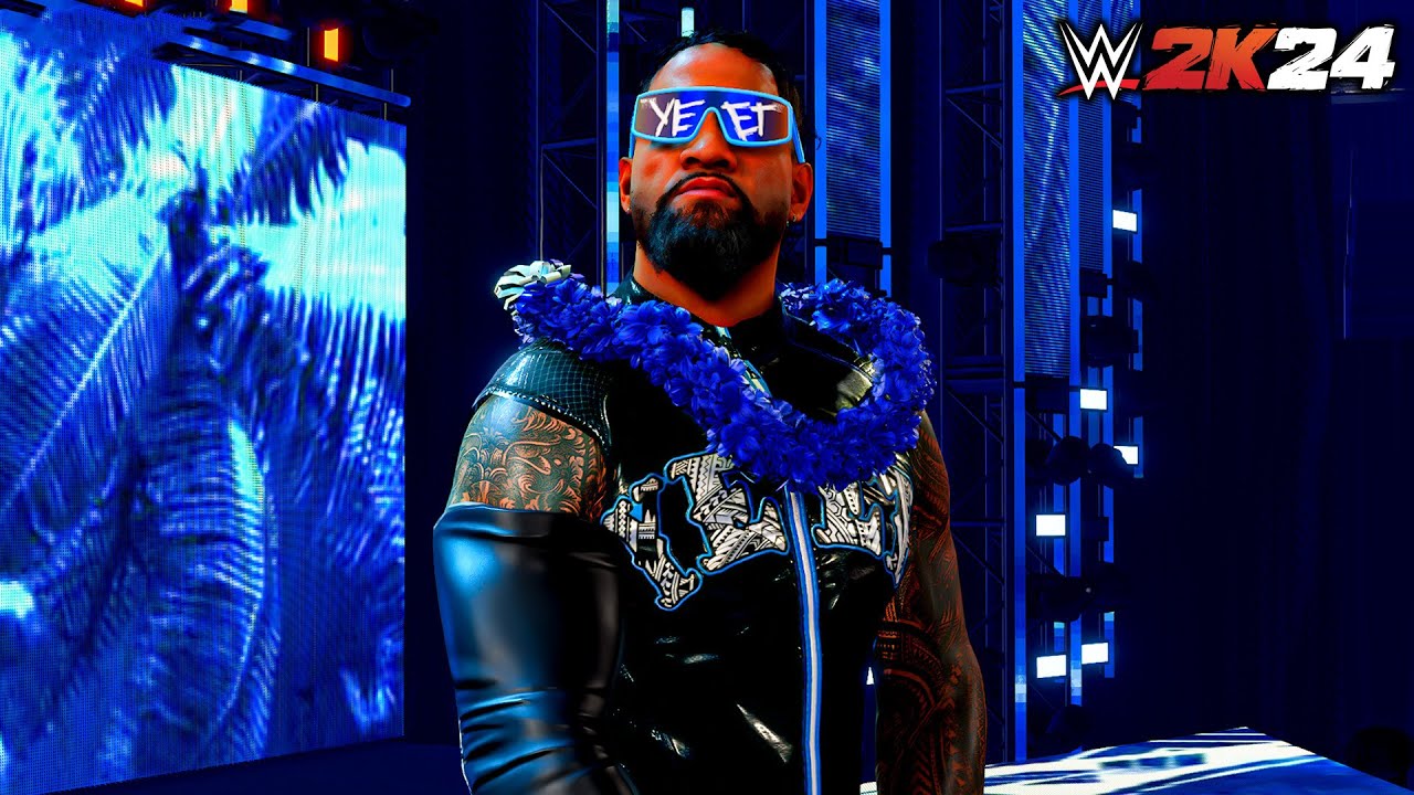 WWE 2K24: Jey Uso '24 Character Model | WWE2K24 Pc Mods - YouTube