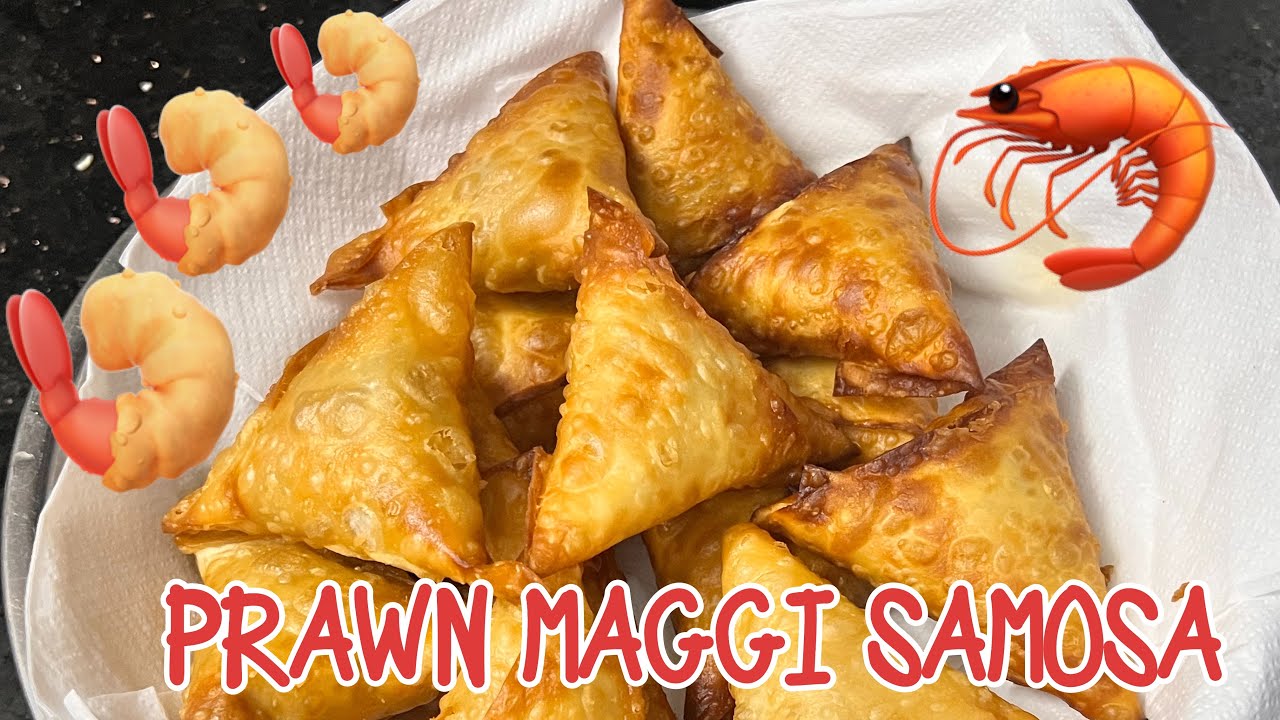 Prawn Maggi Samosa Easy Steps - YouTube