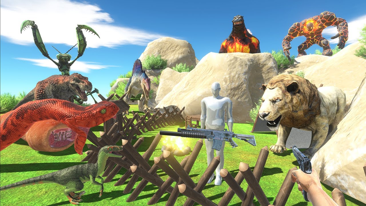 Jurassic World Evolution Camping Escape From The Onslaught Of Giant ...