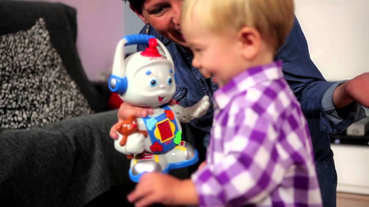 Jouet d'éveil TOBY LE ROBOT BILINGUE (W4742) de FISHER-PRICE - YouTube
