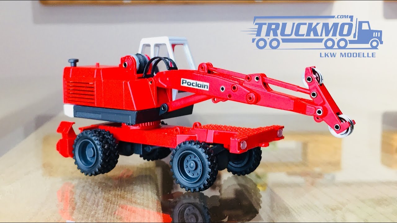 Poclain TY2P mit Lastenausleger 2968/01 Conrad Baumaschinen ModelL ...
