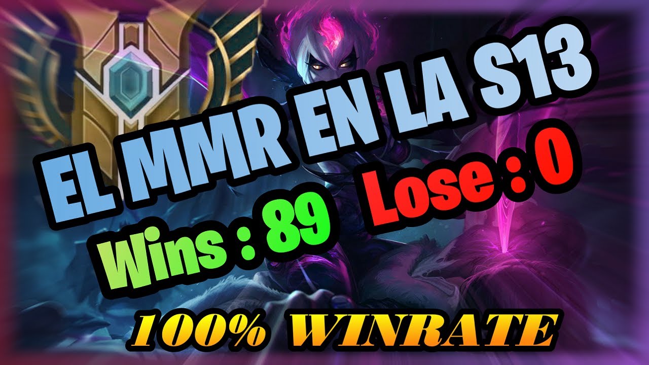 Que esta pasando con el MMR de LOL y los LP de SoloQ en la SEASON 13 ...