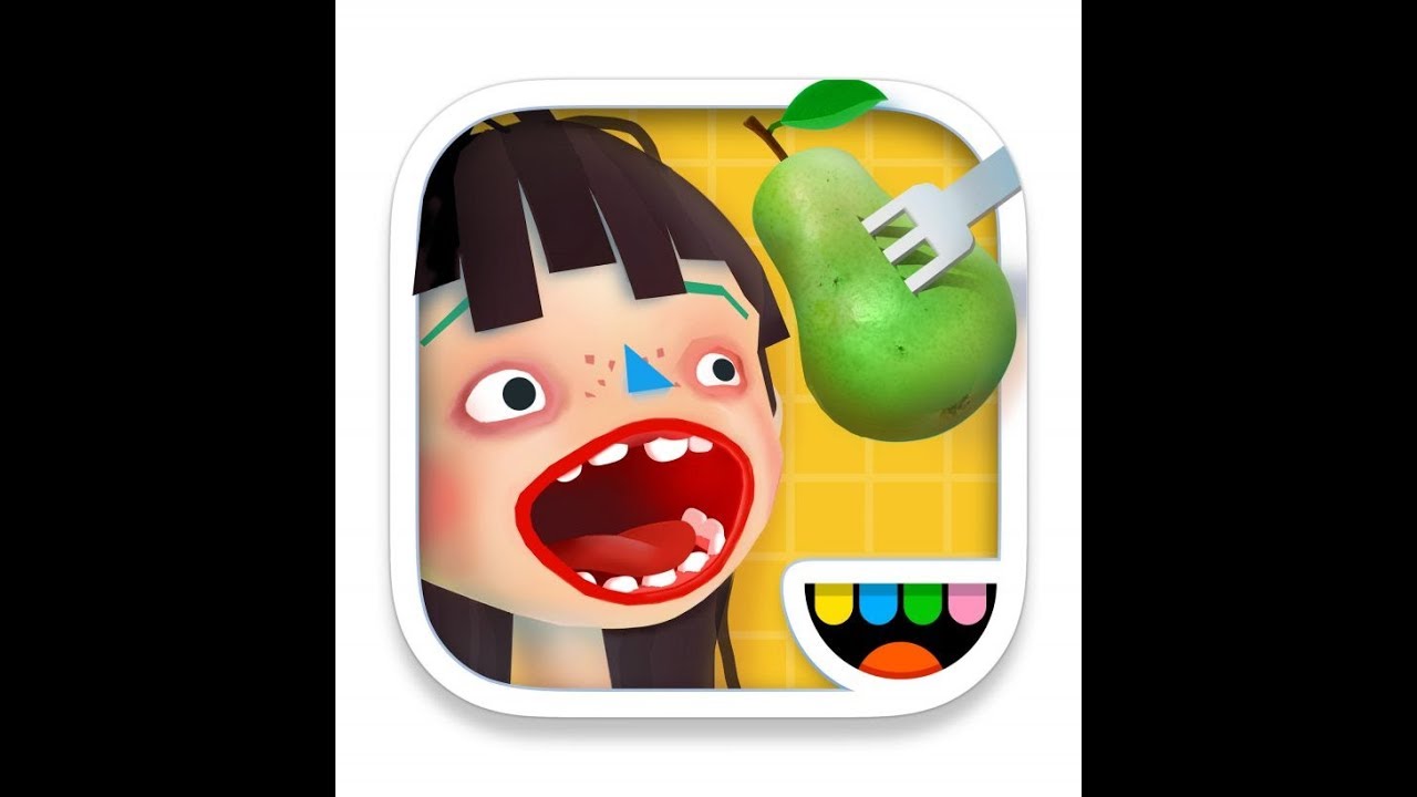 Toca Boca kitchen 2 :eating nice food - YouTube