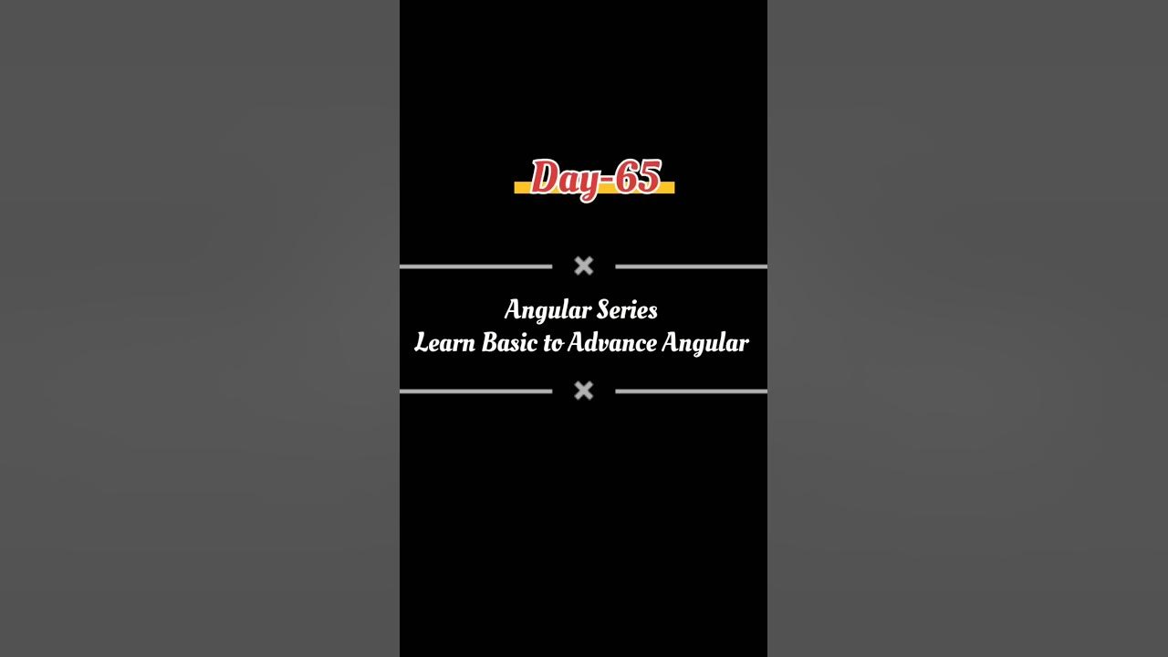 Day -65 | Angular 17 | Learn Angular Basic to Advance | Setup Angular #angular #angular17 # ...