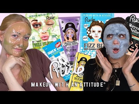 KBeauty Face Masks! | Rude Cosmetics - YouTube