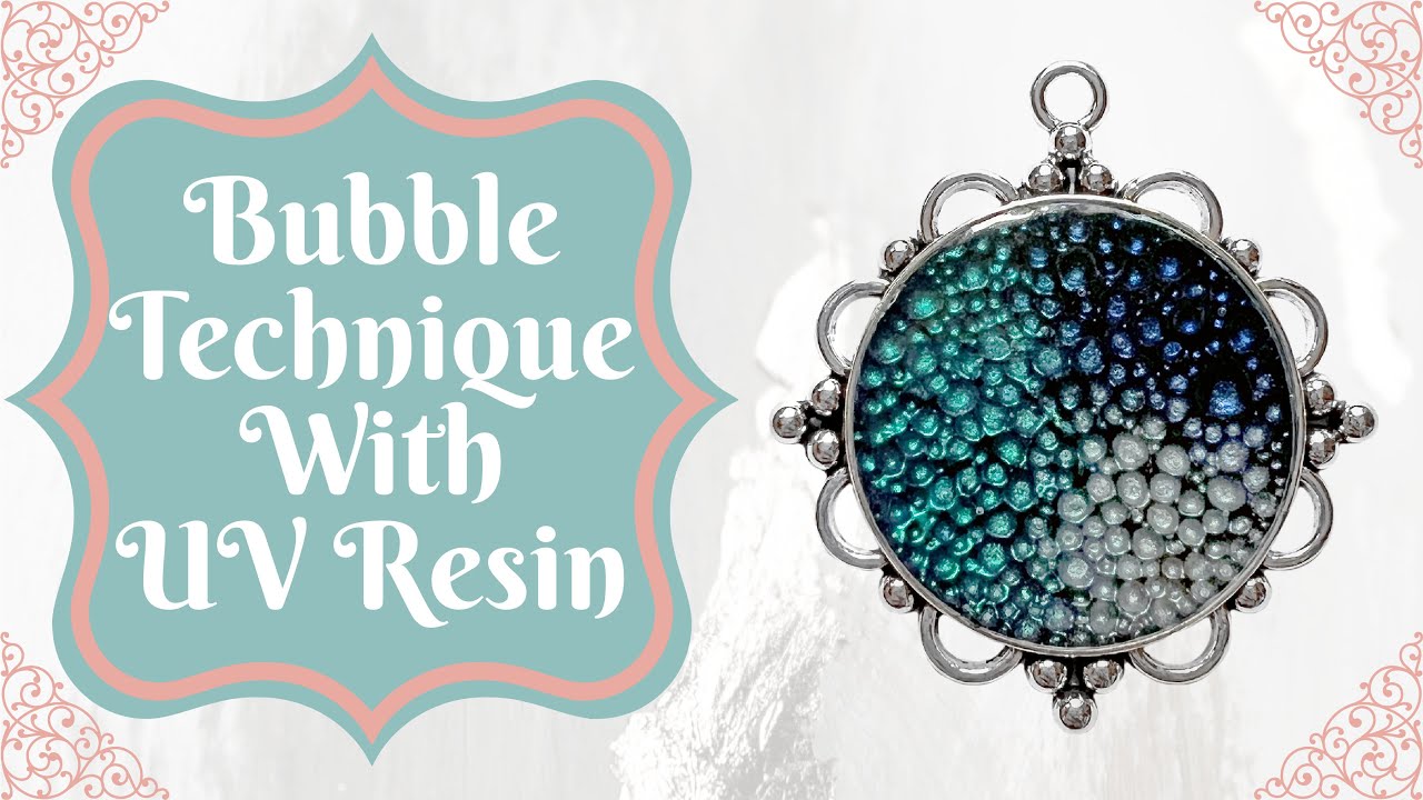 UV Resin Bubble Technique: The Most Satisfying DIY - YouTube