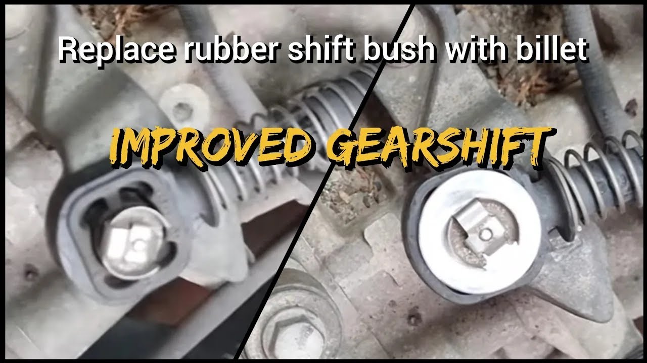 R8 Manual | Improved gearshift | How-to, shift bush replacement ...