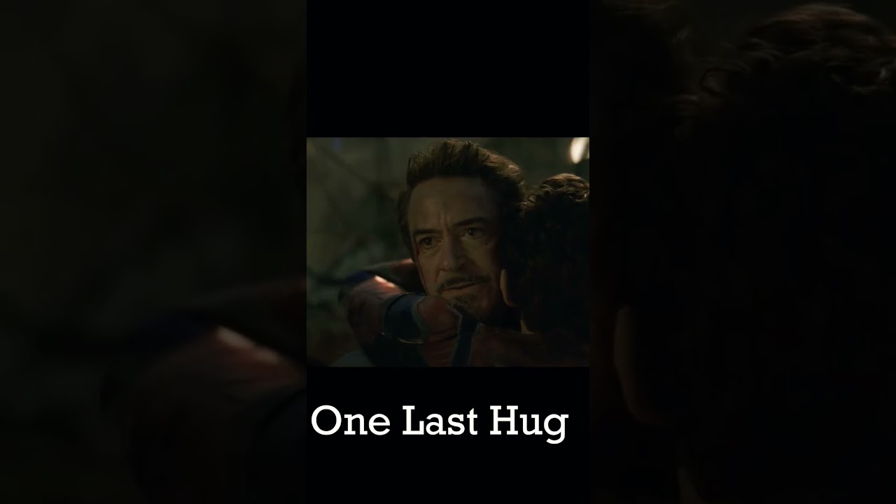 1st & Last Hug Of Iron-man and Spider-man #marvel #tonystark #spiderman ...