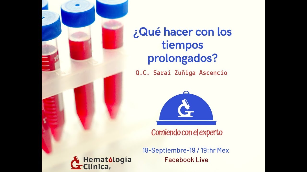 ¿Que hacer en caso de tiempos de coagulación prolongados? - YouTube
