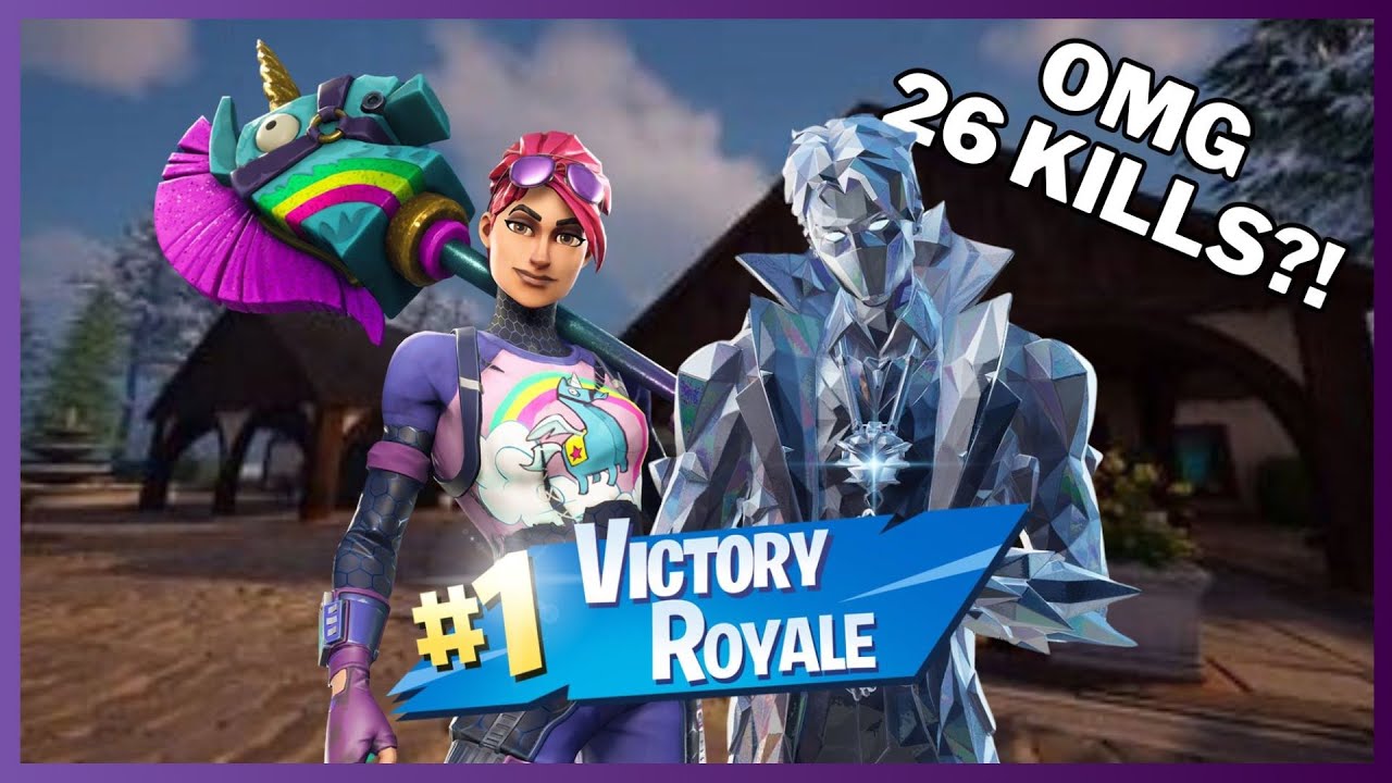 EPIC 26 KILLS IN FORTNITE..... tegen bots!? - YouTube