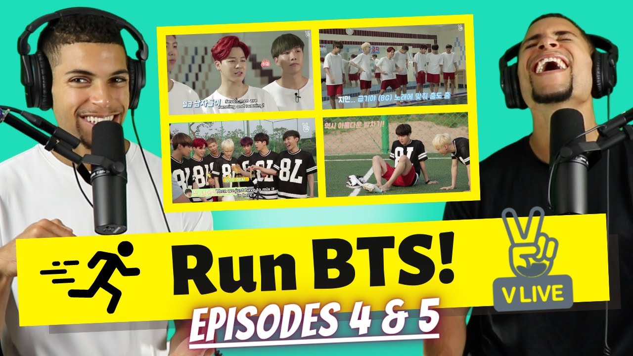 Run BTS! Ep. 4 & 5 Reaction! | “30 Seconds Gate” & “100 Seconds Sports ...