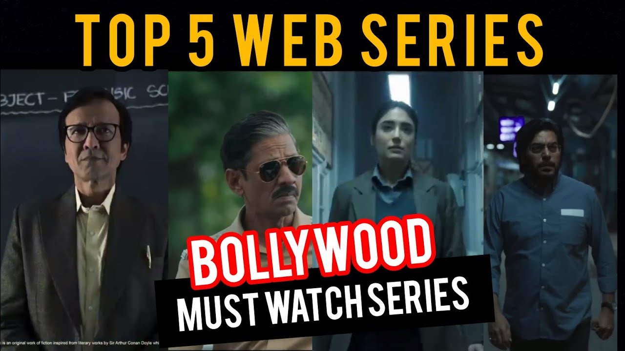 Top 5 bollywood web series in Hindi | New bollywood webseries in 2024 ...
