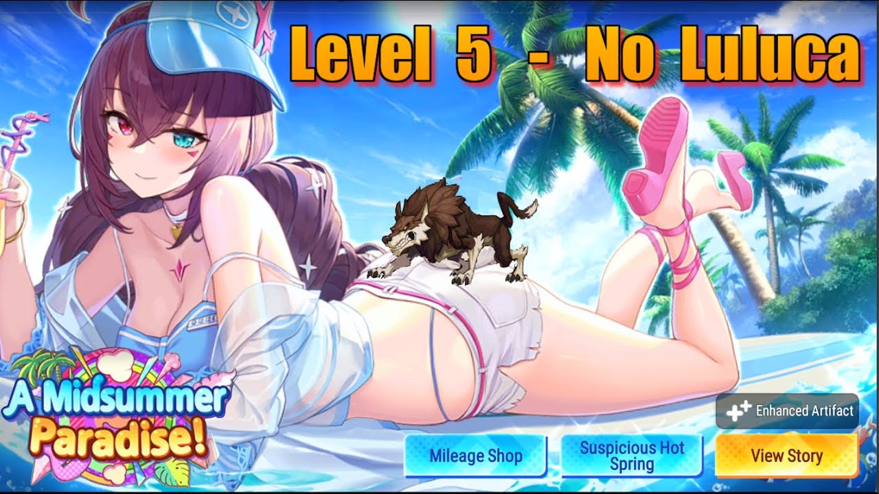 A Midsummer Paradise - Level 5 - No Ocean Breeze Luluca - Epic Seven - YouTube