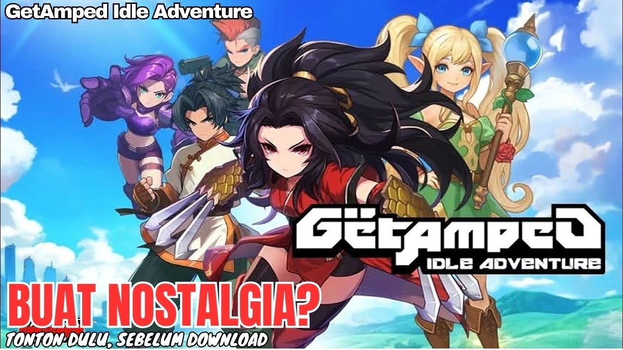 GETAMPED IDLE ADVENTURES, game idle buat yang mau nostalgia nama jadul GetAmped nih #getamped ...