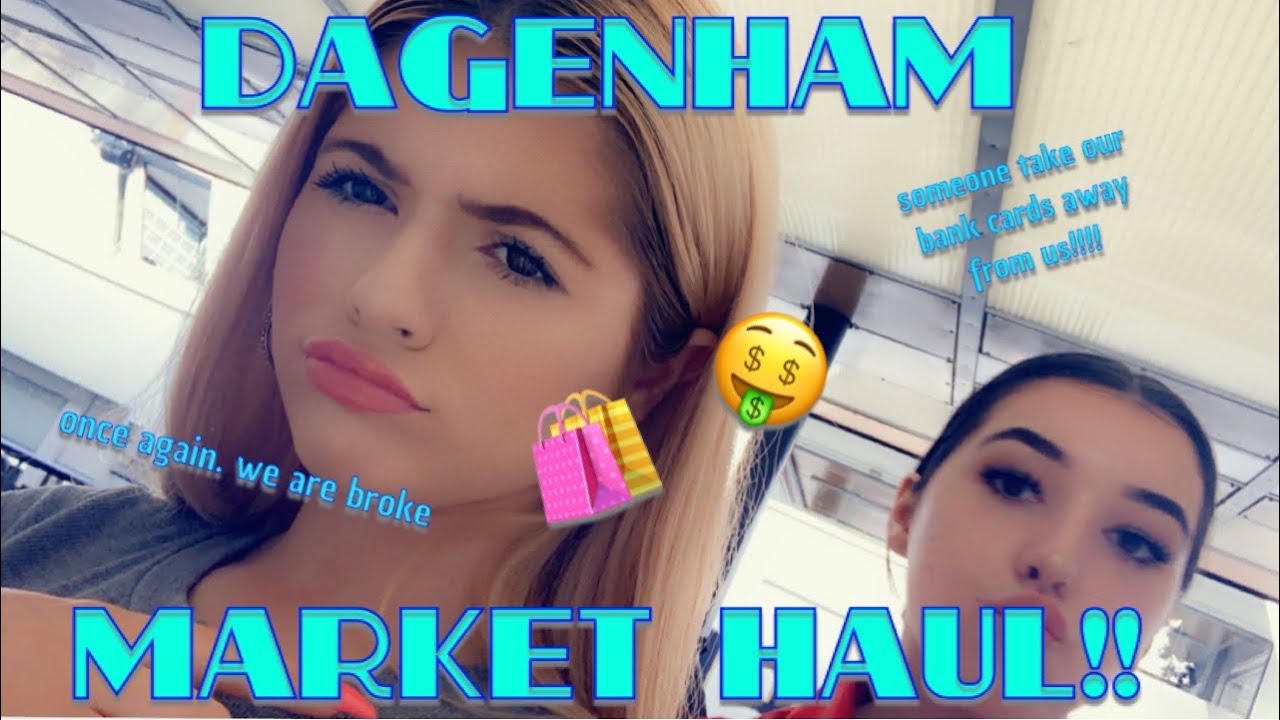 DAGENHAM MARKET!! vlog & another Scarlissa haul :,( - YouTube