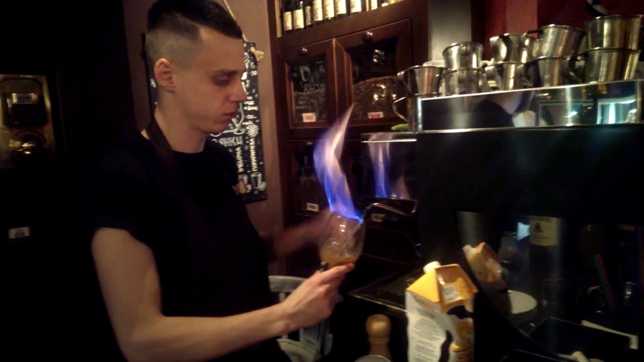 Flaming Coffee - YouTube