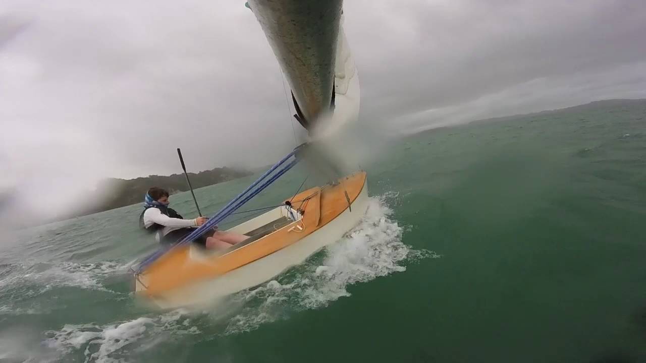 GoPro P Class Sailing Algies bay - YouTube