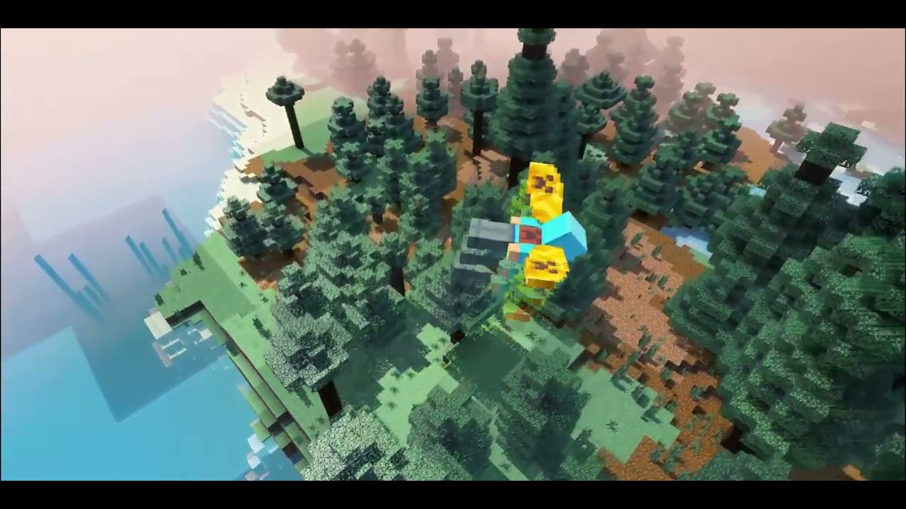 Renderdragon Shaders + Minecraft Dungeons Camera Gameplay | Minecraft ...