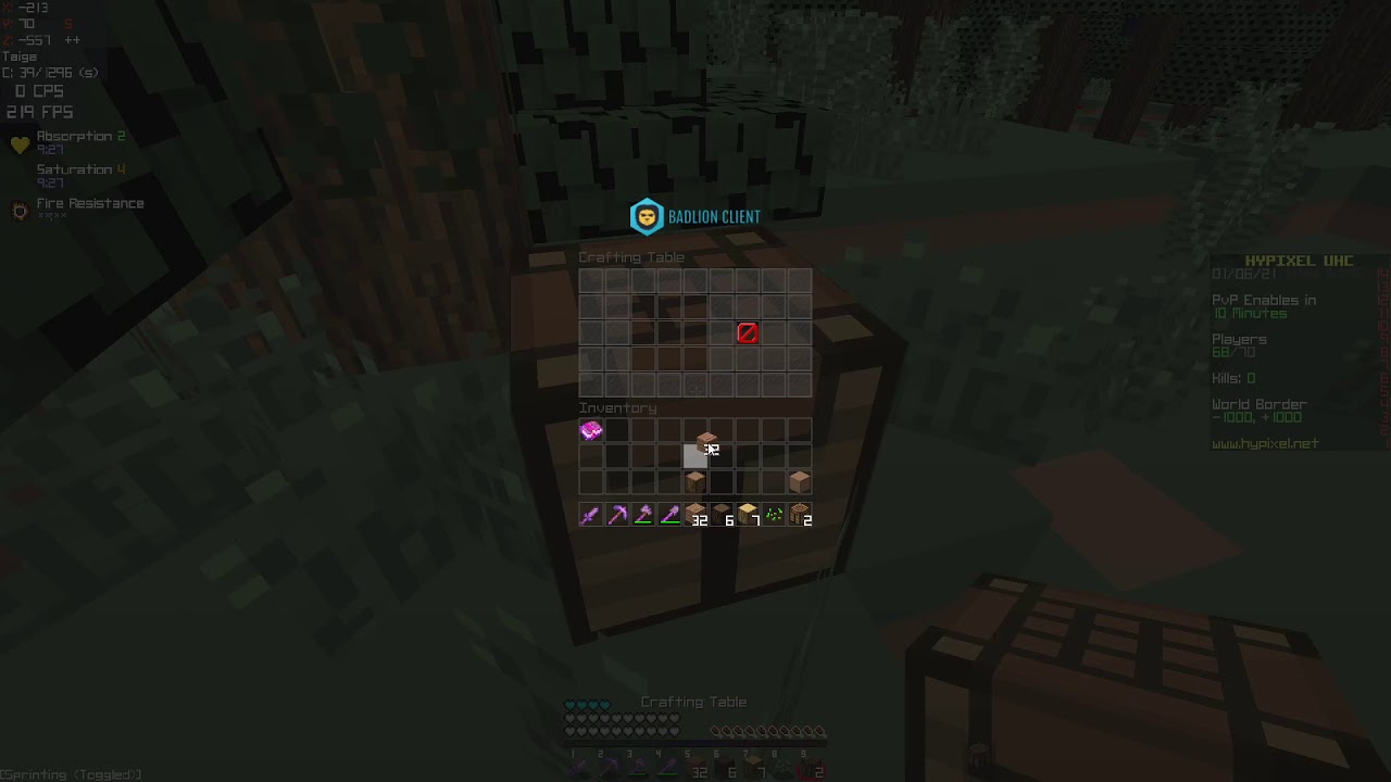 Hypixel UHC Full Inventory World Record (1:30.966) - YouTube