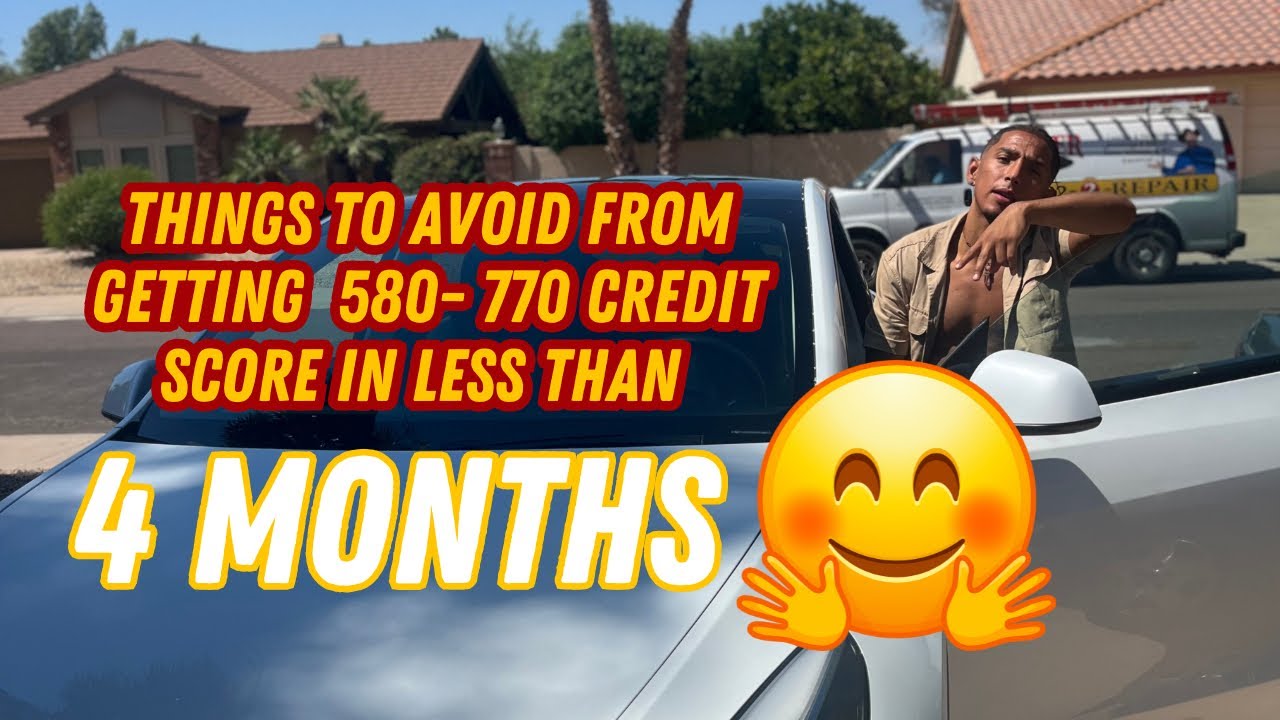 HOW I WENT FROM A 580- 770 CREDIT SCORE IN LESS THAN 4 MONTHS - YouTube
